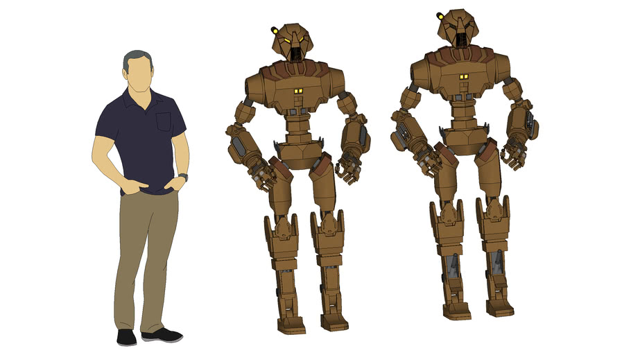 Darth Scabrous' HK-30 Droid | 3D Warehouse