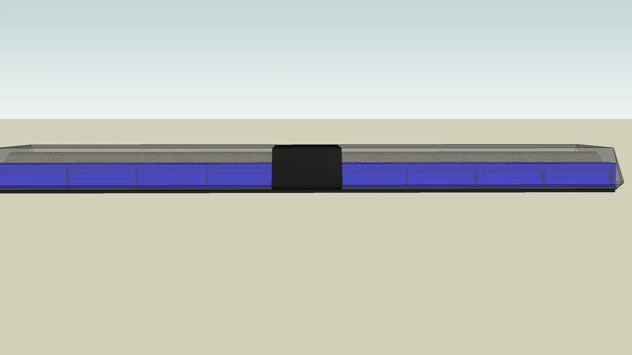 SoundGator X1 Lightbar German Police Version | 3D Warehouse