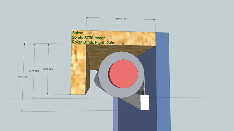 roller blind | 3D Warehouse