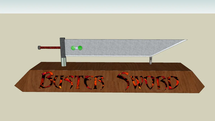 Buster Sword | 3D Warehouse