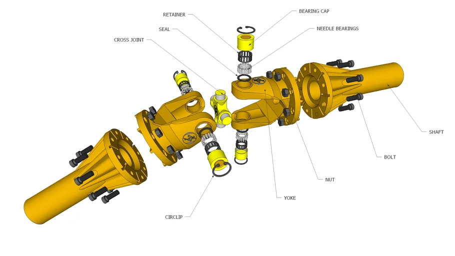CARDAN PARTS | 3D Warehouse