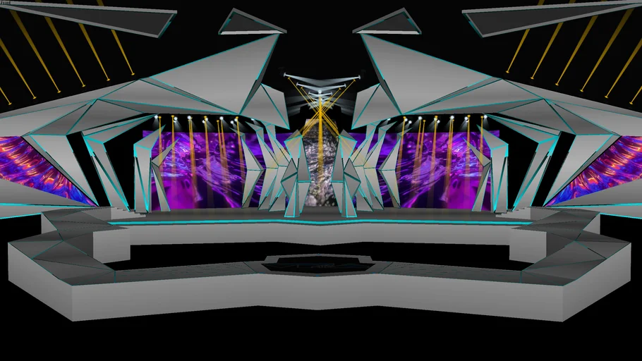 MTV Video Music Awards 2017 - Stage | 3D Warehouse