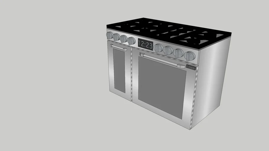 Gas Range | 3D Warehouse