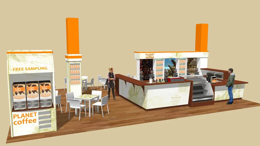 Planet Cafe | 3D Warehouse