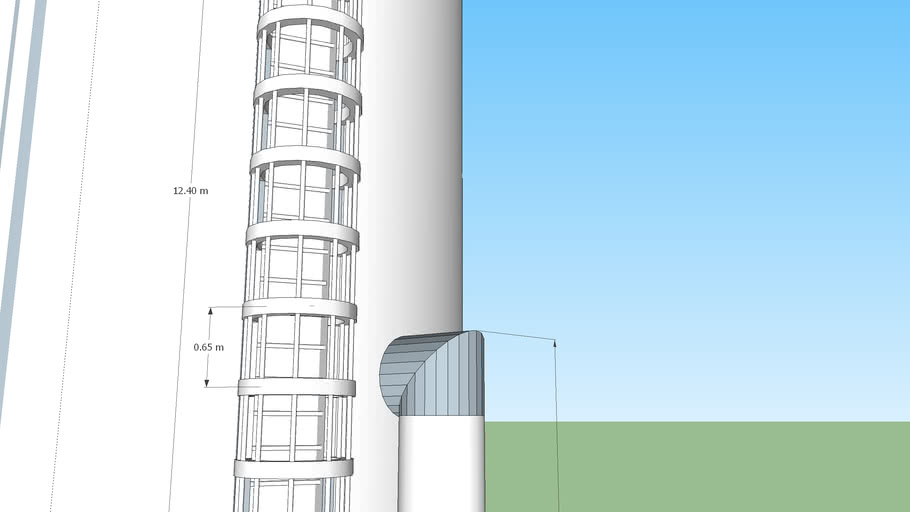 Distillation Tower | 3D Warehouse