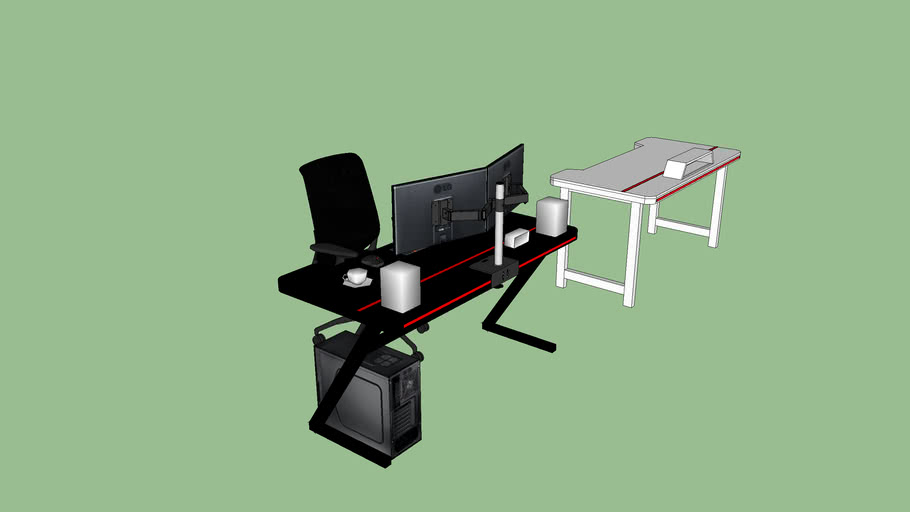 MEJA GAMING | 3D Warehouse