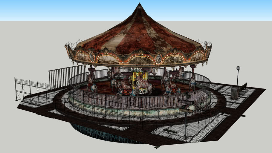 SH3 Happy Carousel | 3D Warehouse
