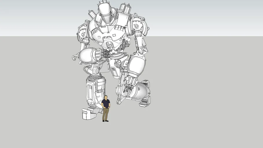 Liberty Prime Fallout 4 Version | 3D Warehouse