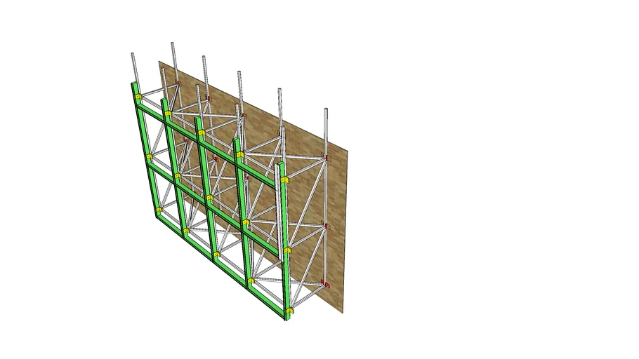 Glass wall structure | 3D Warehouse