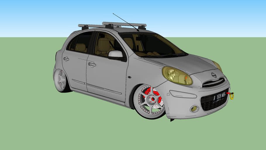 Nissan March | 3D Warehouse