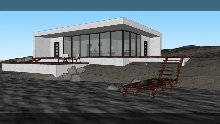 modern house | 3D Warehouse