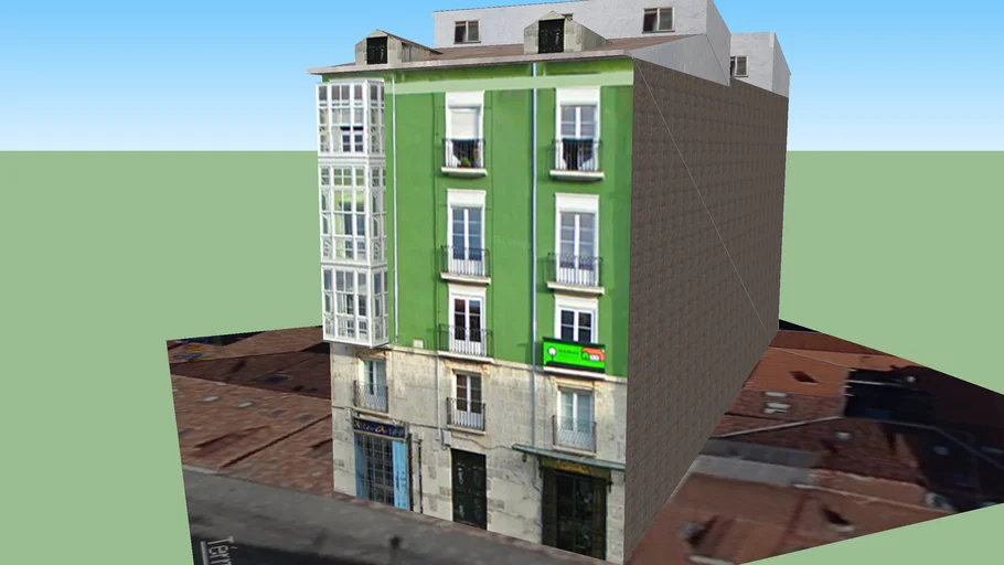 Edificio de viviendas, Huerto del Rey | 3D Warehouse