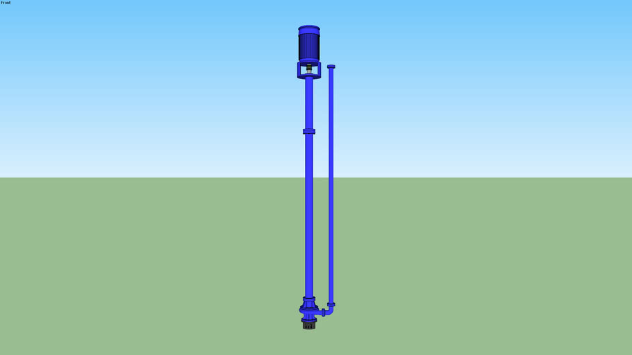 Vertical Immersion Sump Pump | 3D Warehouse