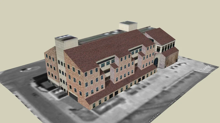 Model of Benson Earth Sciences, The University of Colorado, Boulder ...