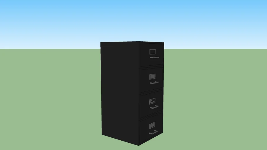 Filing Cabinet | 3D Warehouse