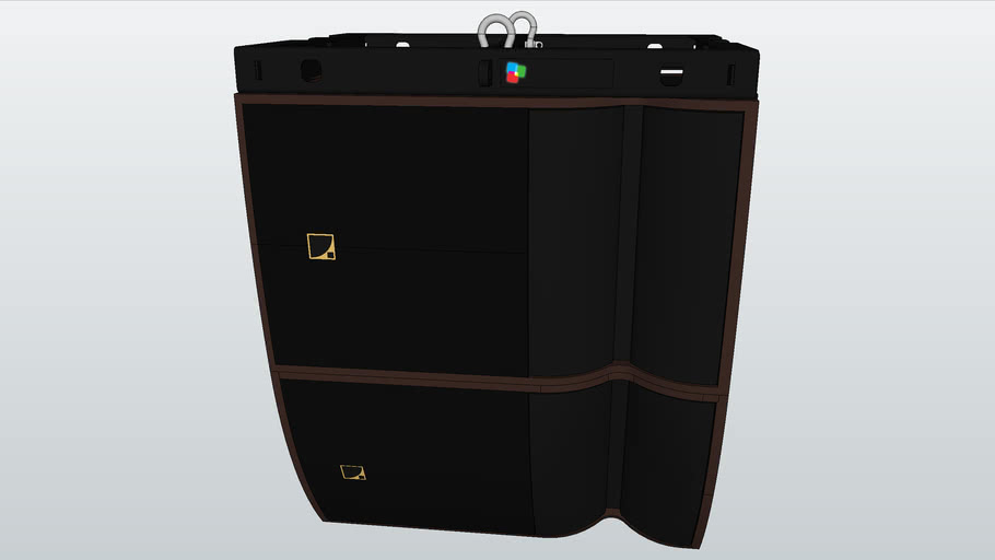 L-Acoustics A10i Focus + A10i Wide | 3D Warehouse