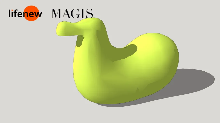 Magis Dodo 摇摇椅/小鸟 | 3D Warehouse