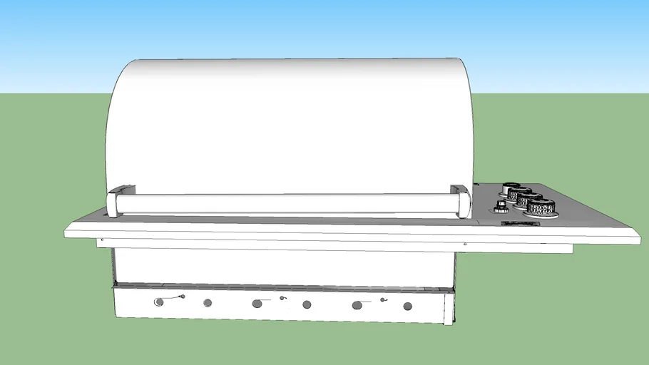 Fire Magic 34-S Regal I Drop In Grill | 3D Warehouse