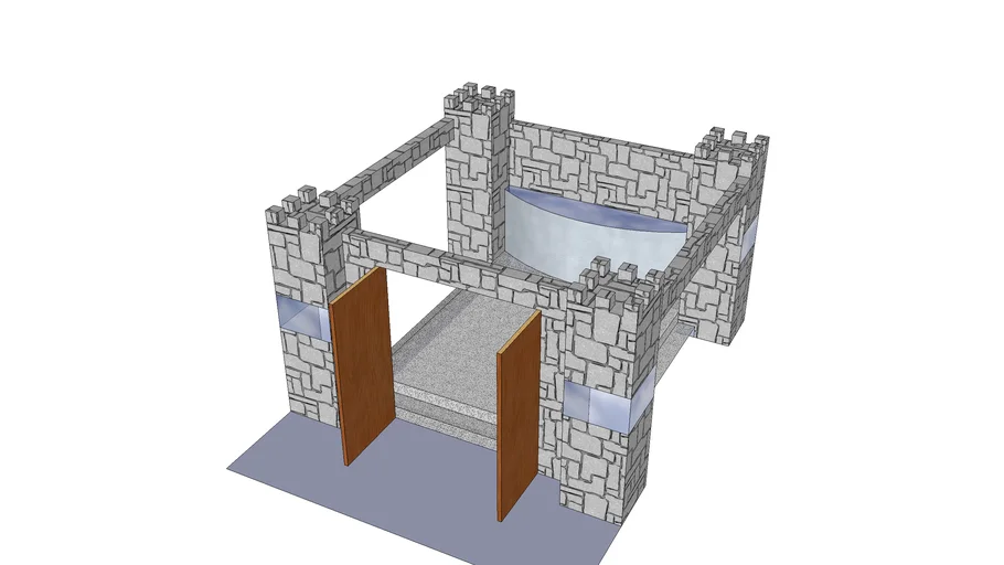LEGO Booth Mockup | 3D Warehouse