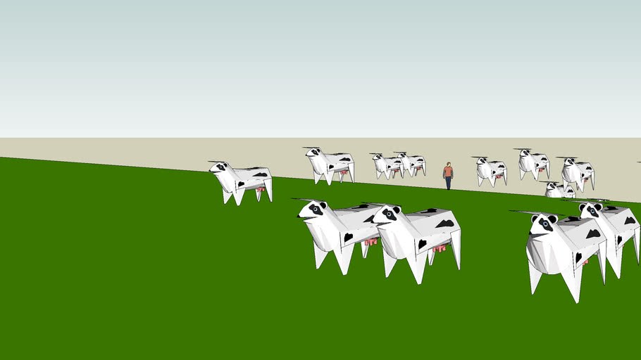 cow invasion | 3D Warehouse