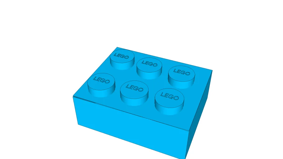 LEGO 3X2 brick | 3D Warehouse