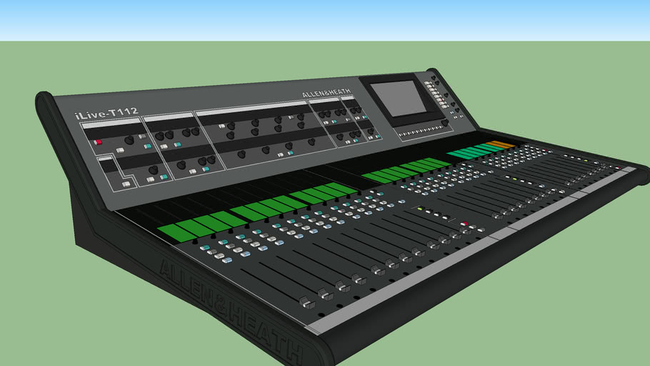 ALLEN&HEATH iLive-T112 Console | 3D Warehouse