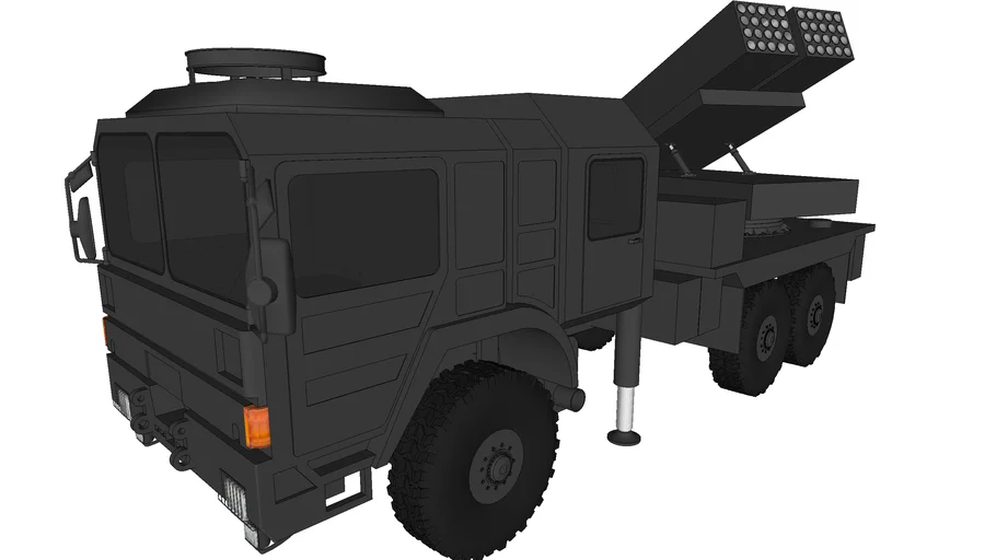 SAKARYA (Multi-Barrel Rocket Launcher) | 3D Warehouse