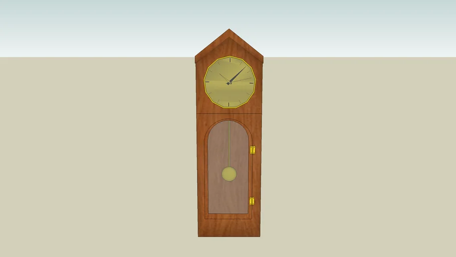 Grandfather clock | 3D Warehouse