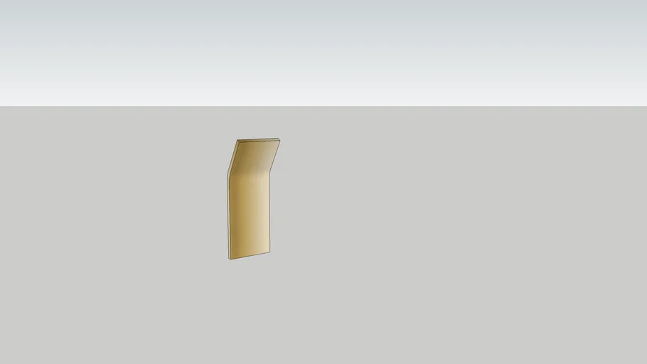 Bend Large Tall Light | 3D Warehouse