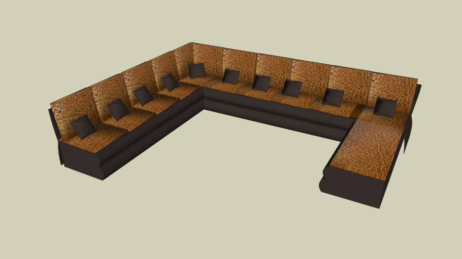 Angle Sofa | 3D Warehouse
