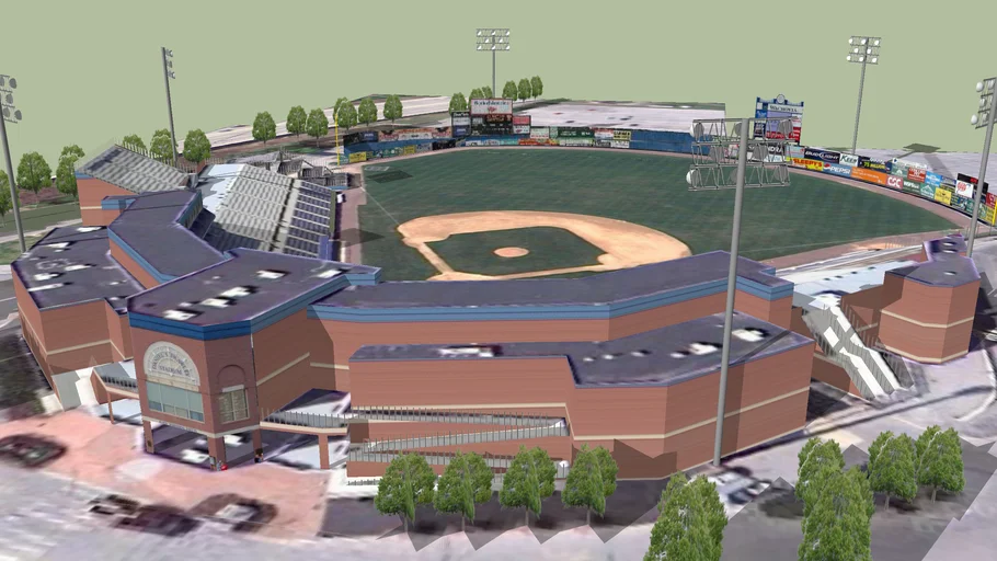 Daniel S. Frawley Stadium | 3D Warehouse