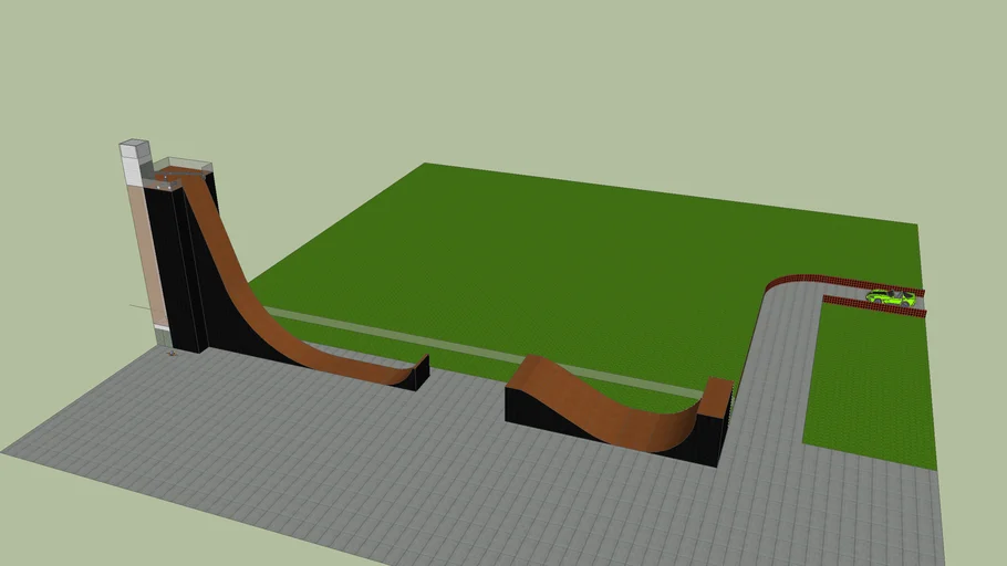 Basic Mega Ramp | 3D Warehouse
