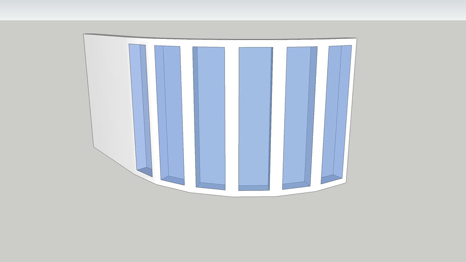 Windows in Circular Wall | 3D Warehouse