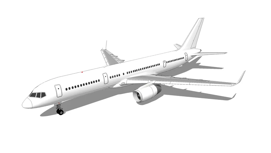 Boeing 757-200(WL) Template | 3D Warehouse