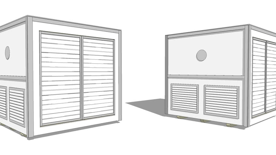 Beach Storage Huts | 3D Warehouse