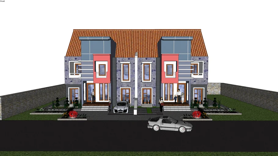 DESAIN RUMAH TOKO | 3D Warehouse