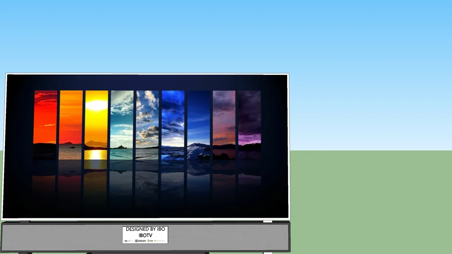 television model | 3D Warehouse