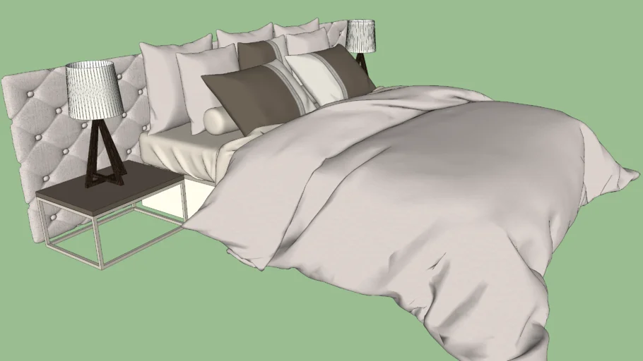 cama king | 3D Warehouse