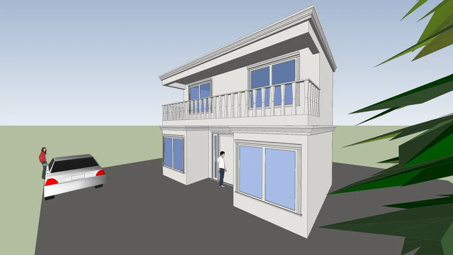 villa animation | 3D Warehouse