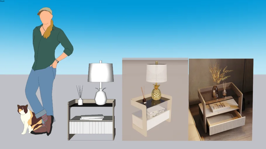 Side table | 3D Warehouse