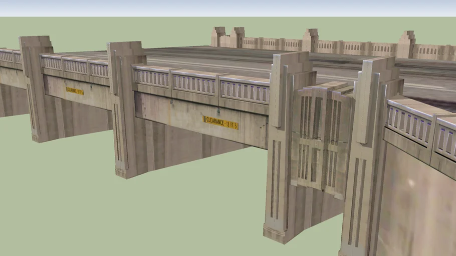 Triple Underpass, Dealey Plaza, Dallas, Texas, USA | 3D Warehouse