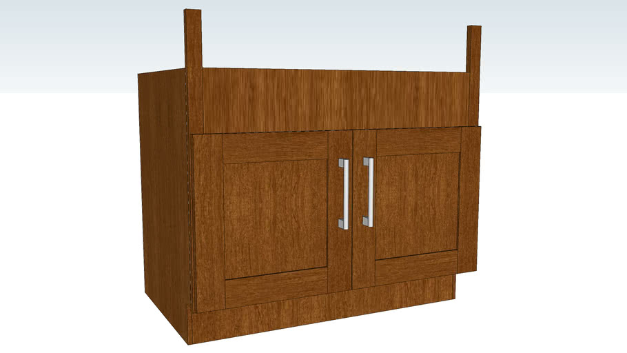 Apron Sink Base Extended | 3D Warehouse