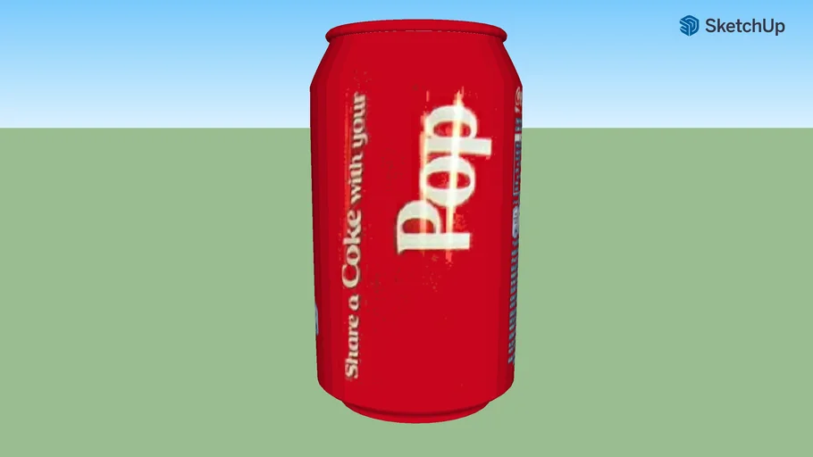 Coca Cola Pop can | 3D Warehouse