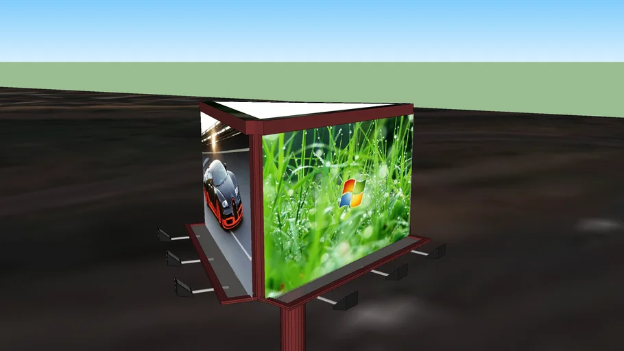 Sign Board | 3D Warehouse