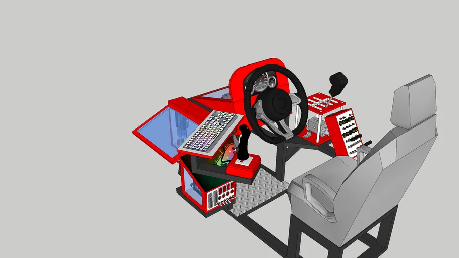 volante caseiro final | 3D Warehouse