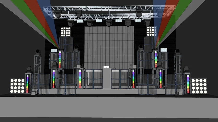 Concept Stage Design I | 3D Warehouse