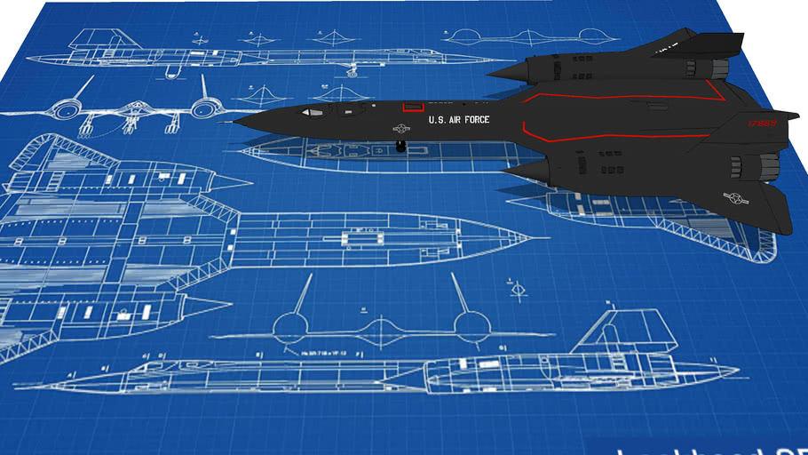 Lockheed SR-71A | 3D Warehouse