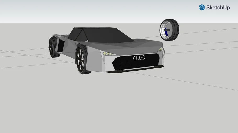 hypercar audi concept | 3D Warehouse
