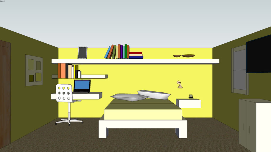 Modern Kid's Bedroom | 3D Warehouse