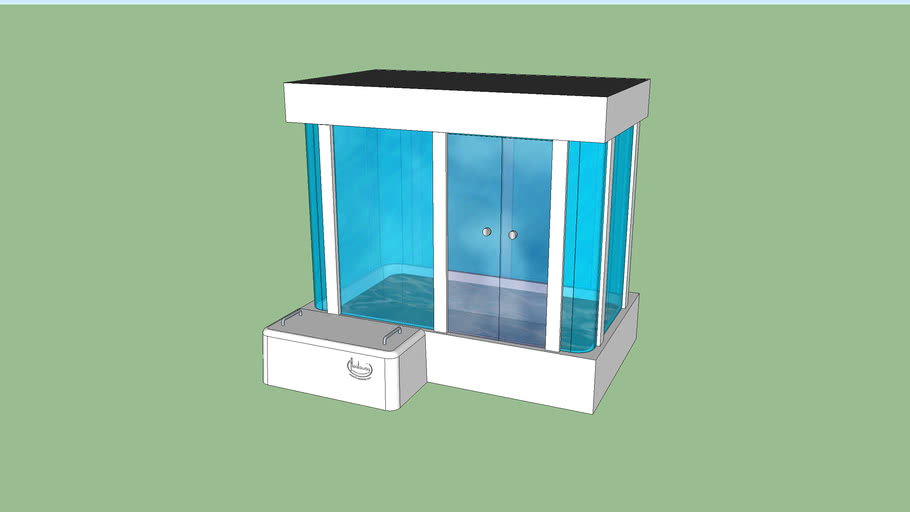 Floataway Cabin41 Float room - door on right - with tech pack | 3D Warehouse